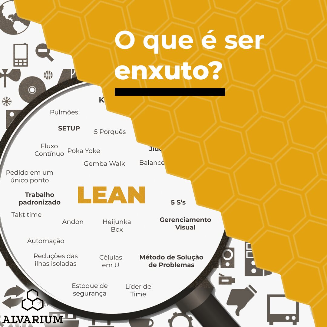 O que é ser enxuto, o que é ser Lean? - Alvarium Soluções